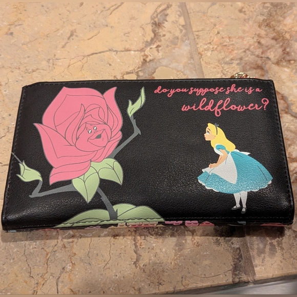 Loungefly | Bags | Loungefly X Disney Alice In Wonderland Flowers Aop ...